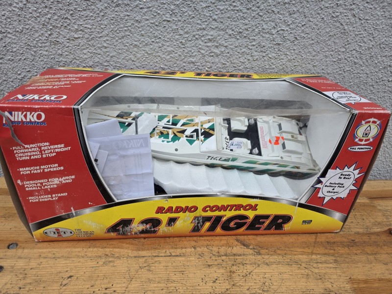 NIKKO Radio Control 401 Tiger – RC brod – NOVO u kutiji