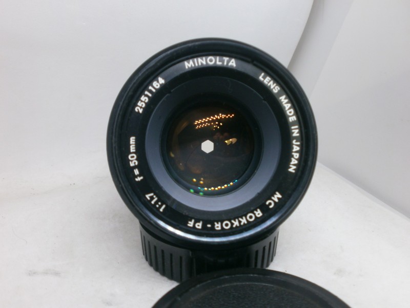 Minolta MC Rokkor - PF 50mm F1.7 MF standard Lens