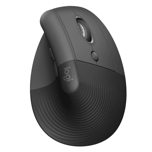 Logitech Lift Vertical Ergonomic Miš, Sivi
