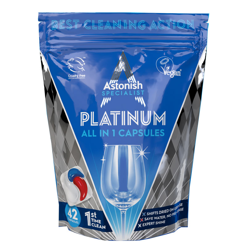 Astonish Tablete za mašine za sudove Platinum All in 1 42 komada