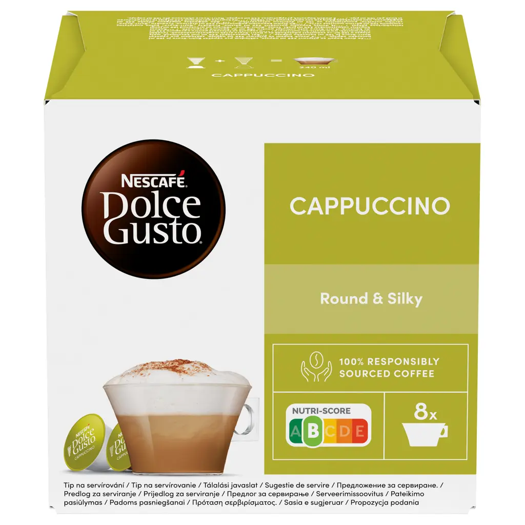 Nescafe Kapsule za kafu Dolce Gusto Cappuccino, 200g, 16 kapsula