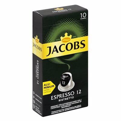 Јacobs Kapsule za kafu Nespresso, Espresso 12, 10 komada