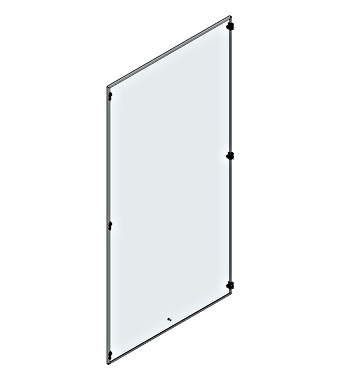 SORAX bočna stranica IP54, D=1.200xV=2.200mm, RAL7035
Puna bočna stranica, s vijčanim i unutarnjim mehanizmom za zaključavanje, (1 pak=1 kom.)
