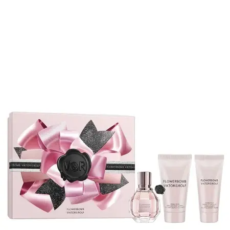 Viktor & Rolf Ženski set Flowerbomb, EDP 30 ml + Losion za telo 50 ml + Krema za telo 40 ml