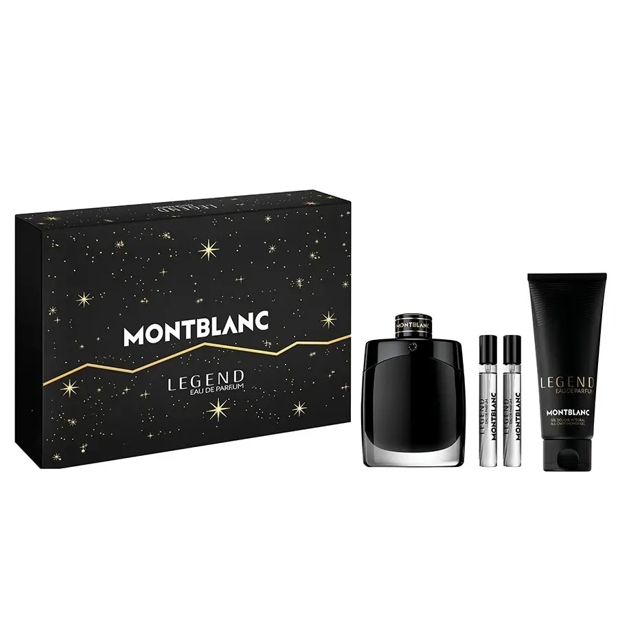 Montblanc Legend Gift Set ( EDP 100ml + SG 100ml + EDP 2x735ml )