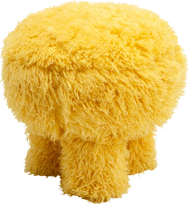 Tabure Plushy Yellow