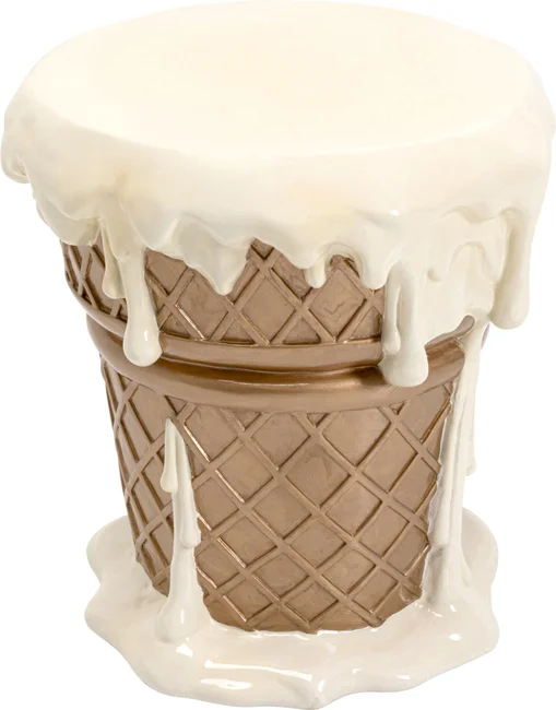Tabure Ice Cream Vanilla Ø37cm