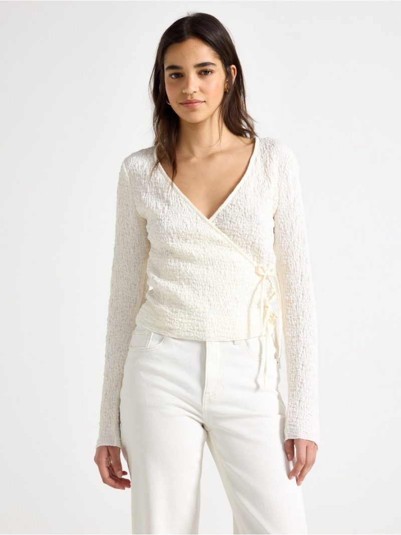Majica – Long-sleeved wrap top