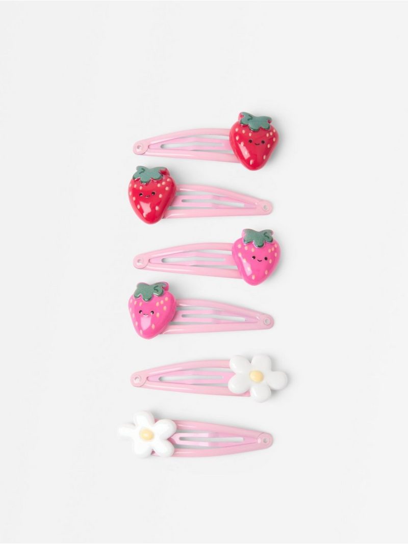 Šnalice za kosu – 6-pack hair clip