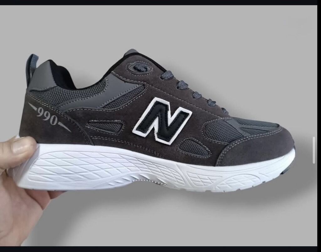 Patike New Balance 990 – muški model - Boja: tamnosiva sa crnim i