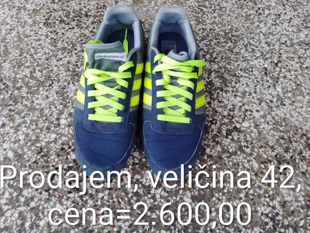 Adidas patike – NEO Label, muški model - Veličina: 42 (EU), 8.5 (US)