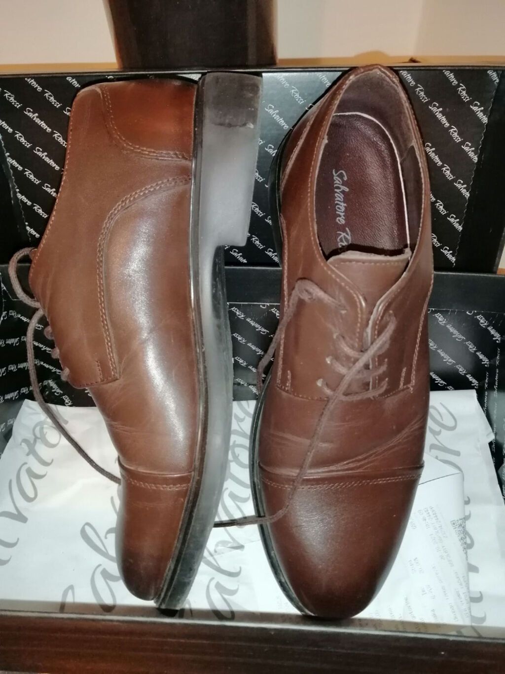 Muške cipele Salvatore Rossi – model 44718 - Boja: brown (braon) -
