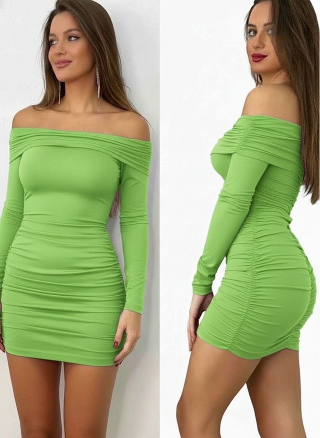 ✅Ženska mini haljina – model s dugim rukavima ✅2300 din Xs s m