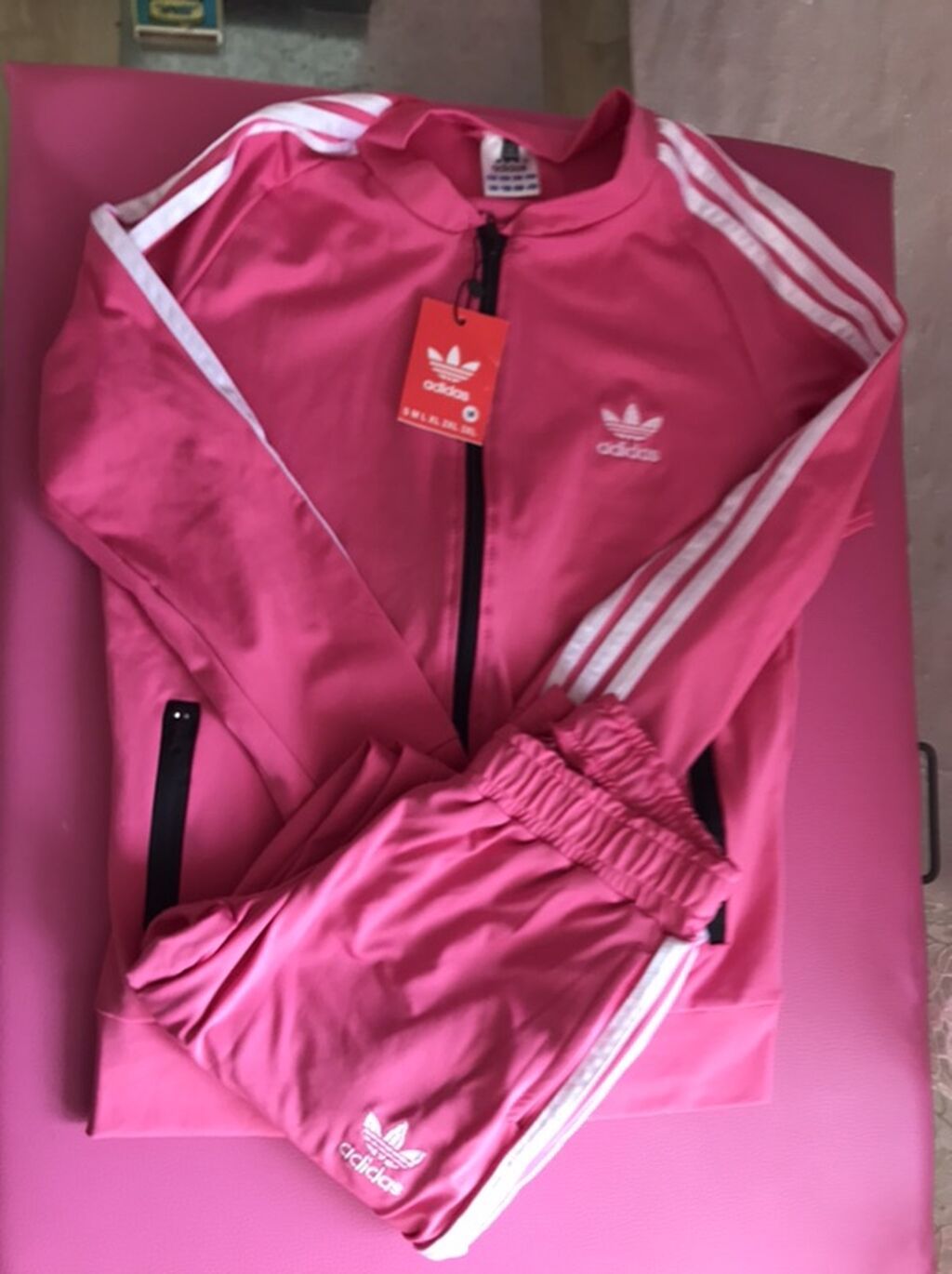 Adidas trenerka – komplet (jakna + donji deo), ženska - Boja: roze sa