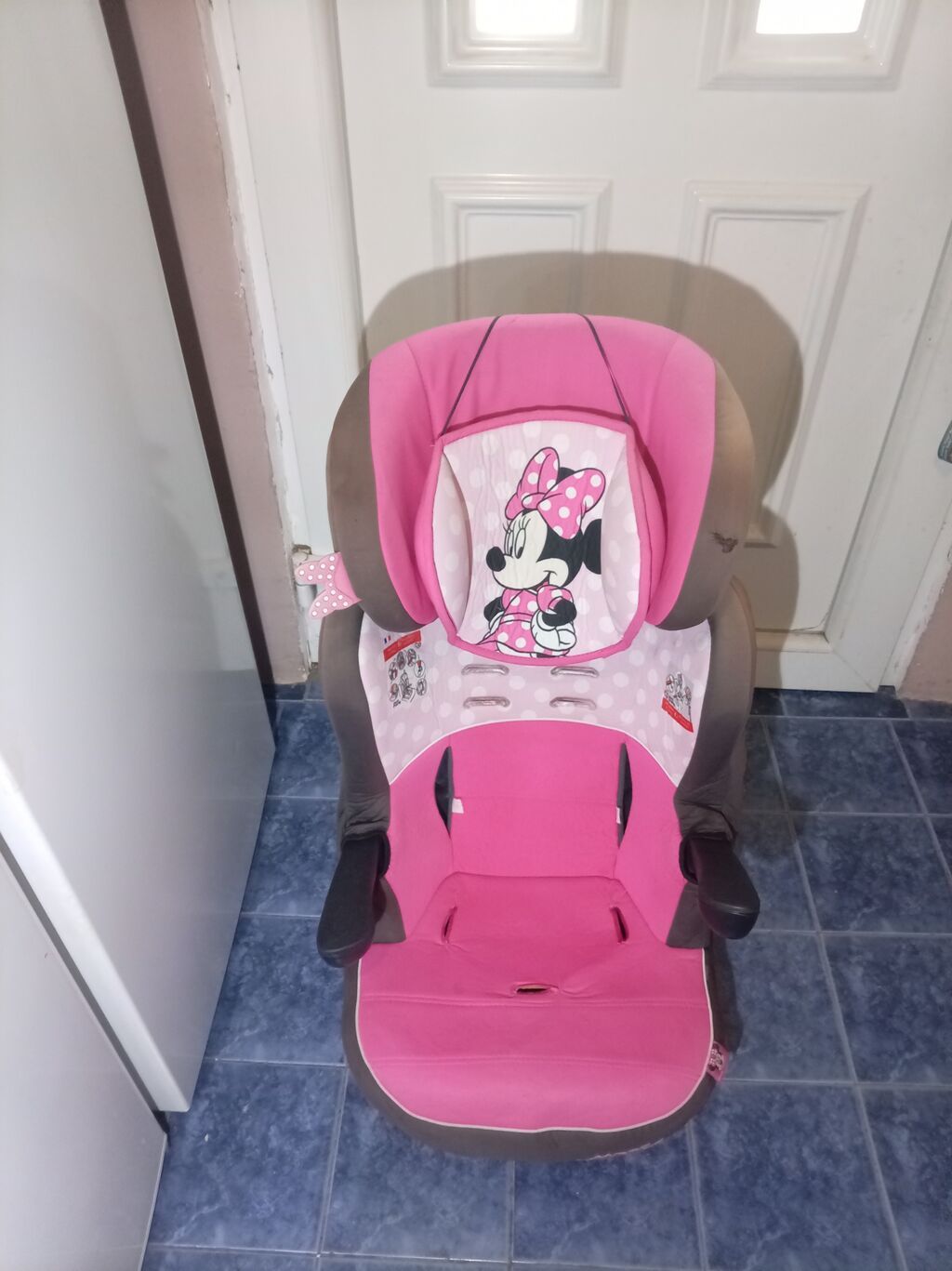 Dečije auto sedište sa motivom Minnie Mouse - Tip: auto sedište/grupa