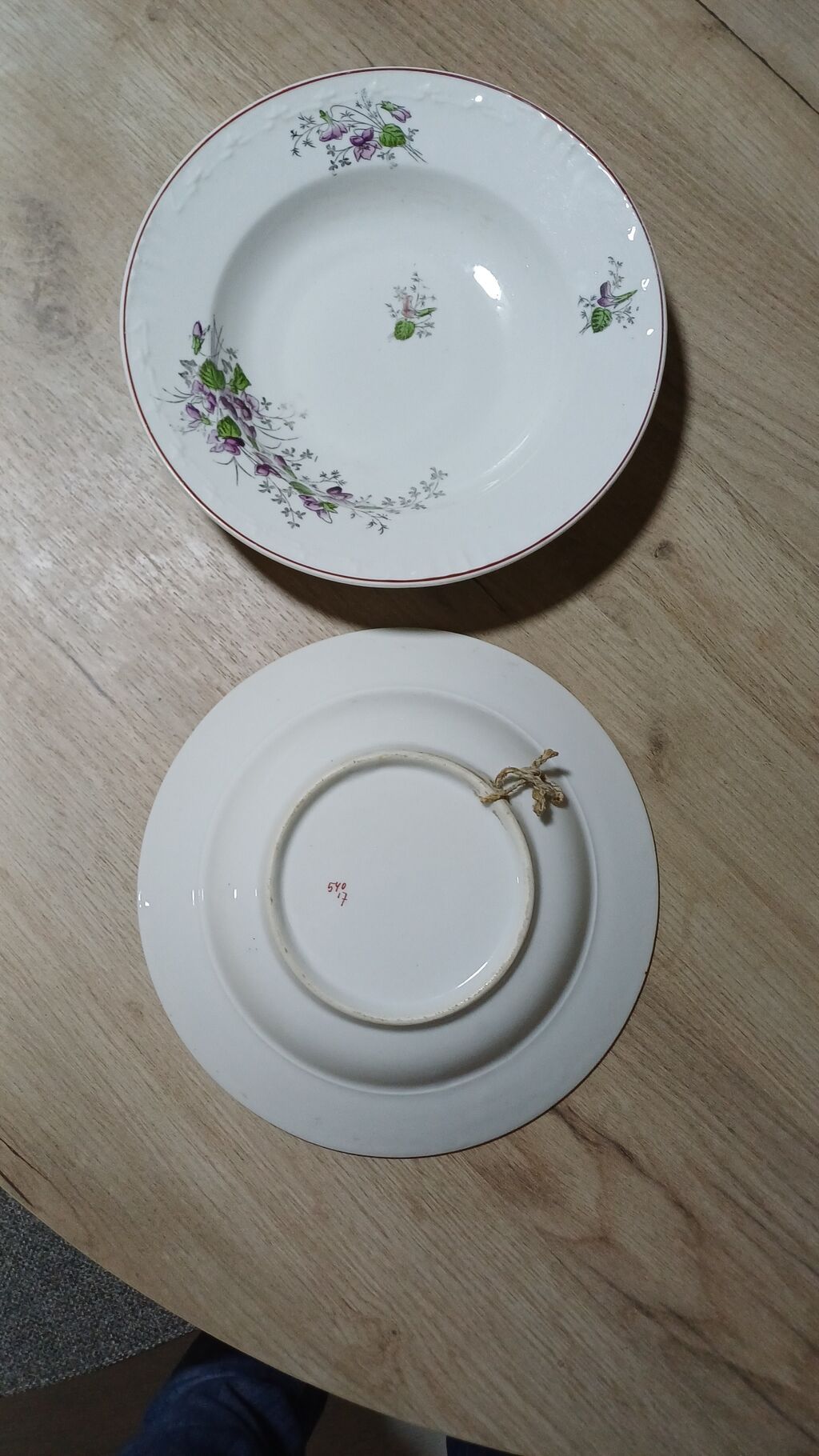 Porcelanske duboke tanjire – set od 2 komada - Materijal: fino