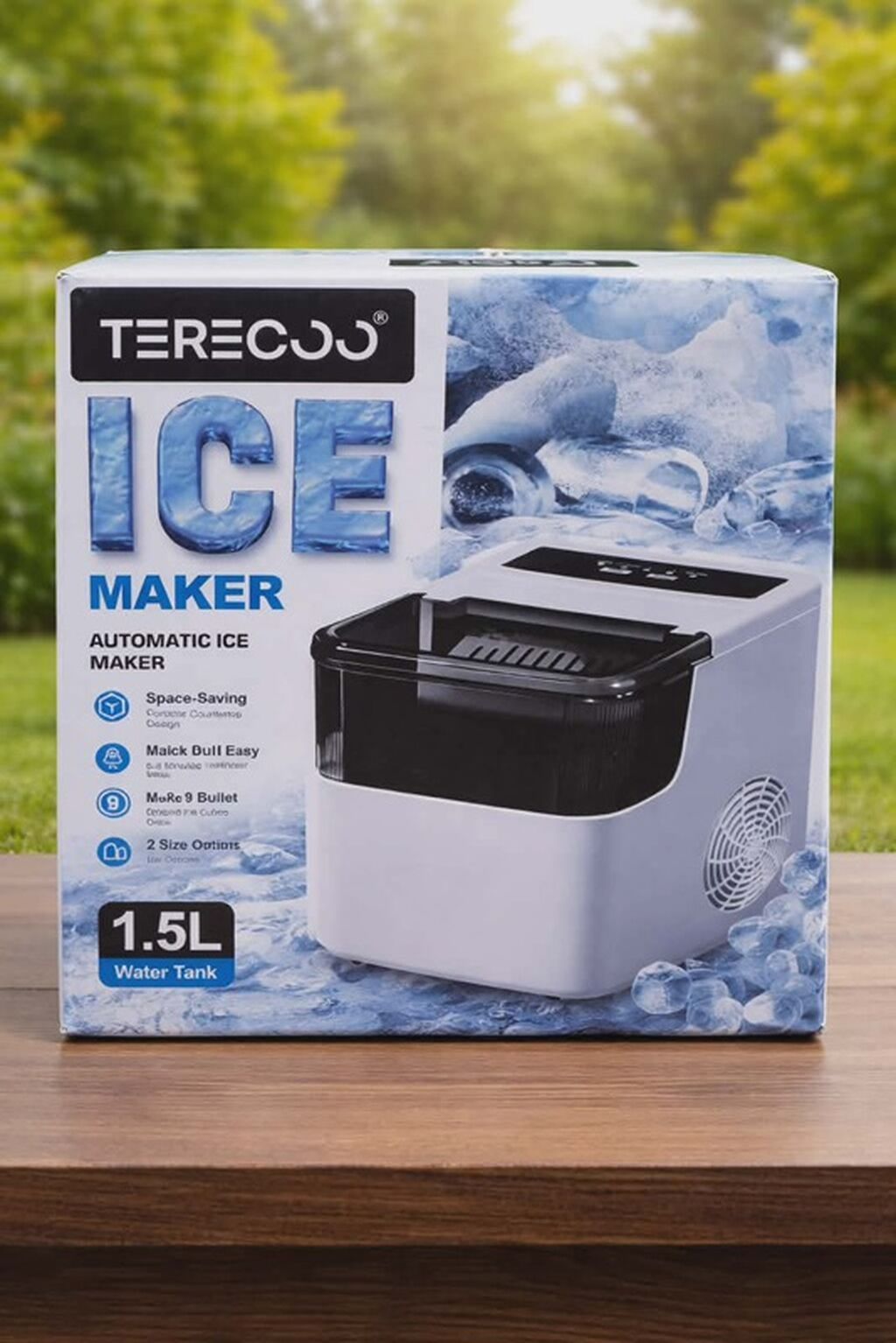 TERECOO Ice Maker – Praktičan i Moderan Ledomat za Svaki Dom ili