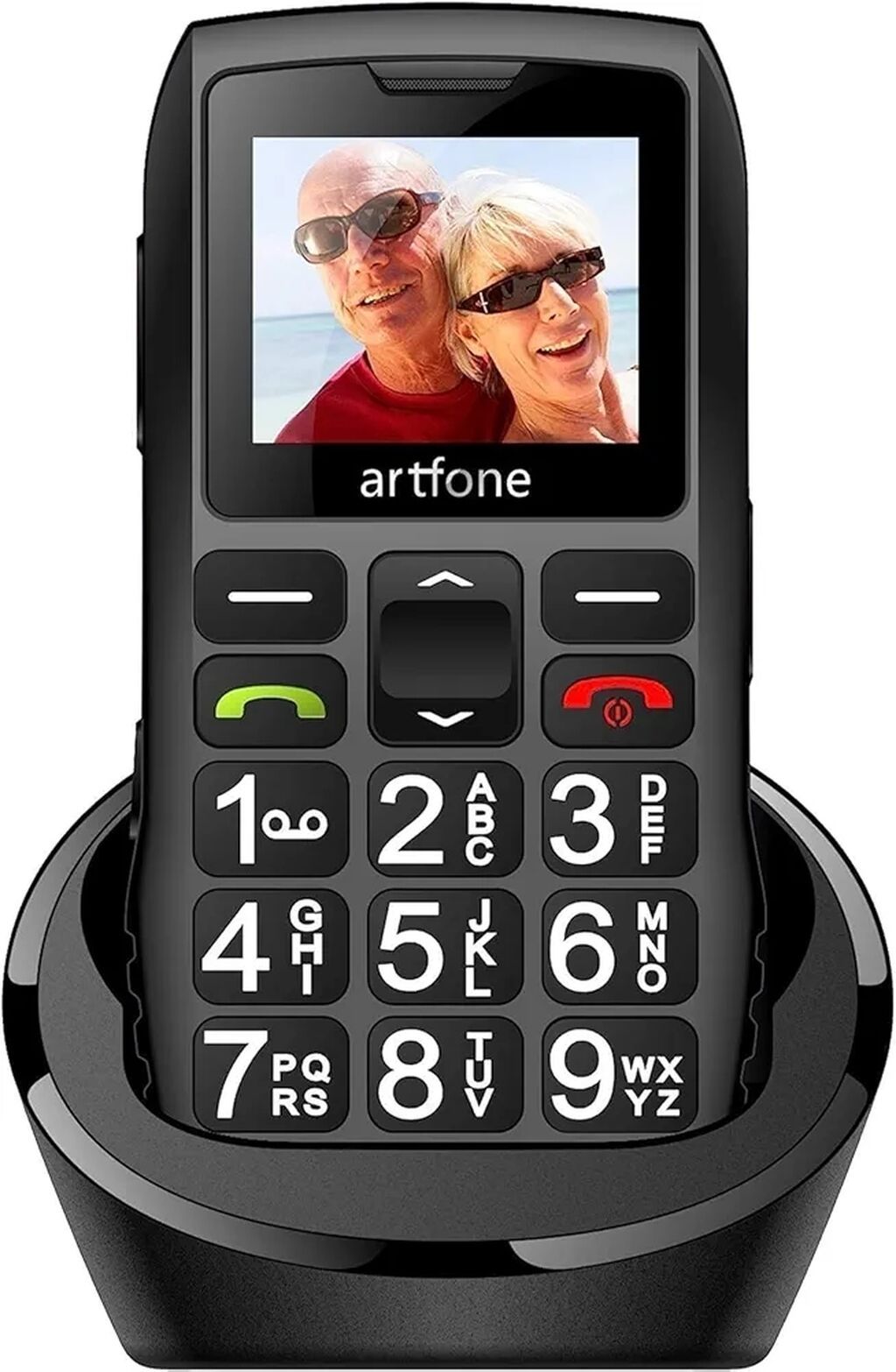Artfone mobilni telefon za starije osobe - Velika fizička tastatura
