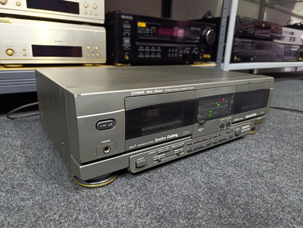 Fisher CR-W9025 Double Cassette Deck Specifications Type: double