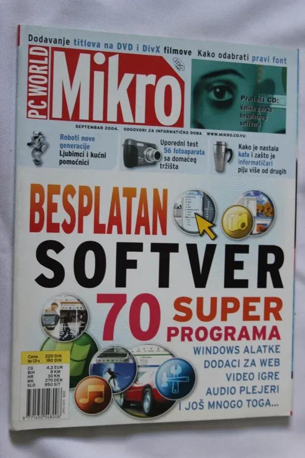 PC WORLD MIKRO SEPTEMBAR 2004. | PC World Mikro Septembar 2004