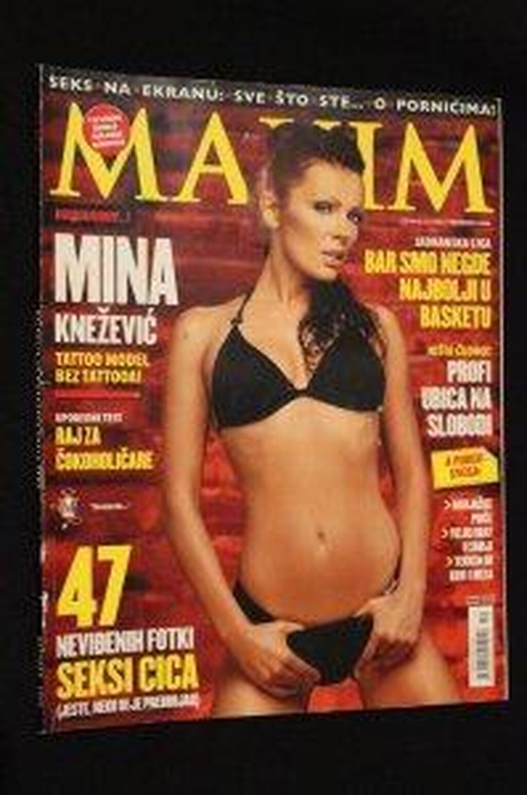 MAXIM, IZDANJE ZA SRBIJU, OKTOBAR 2006, MINA KNEŽEVIĆ | Maxim