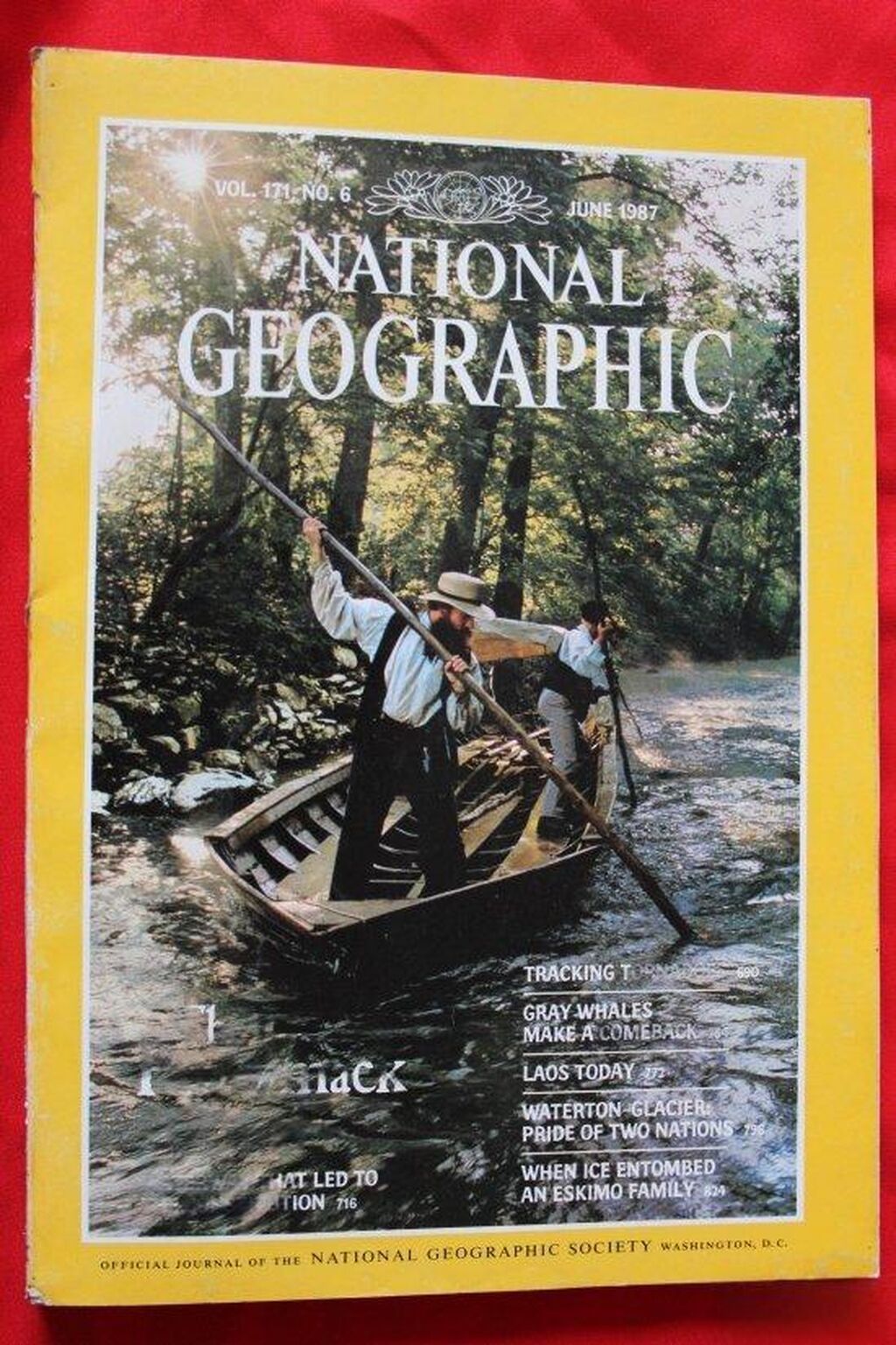 NATIONAL GEOGRAPHIC JUN 1987. | National Geographic Jun 1987