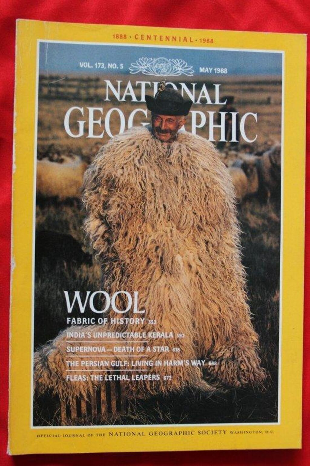 NATIONAL GEOGRAPHIC MAJ 1988. | National Geographic Maj 1988