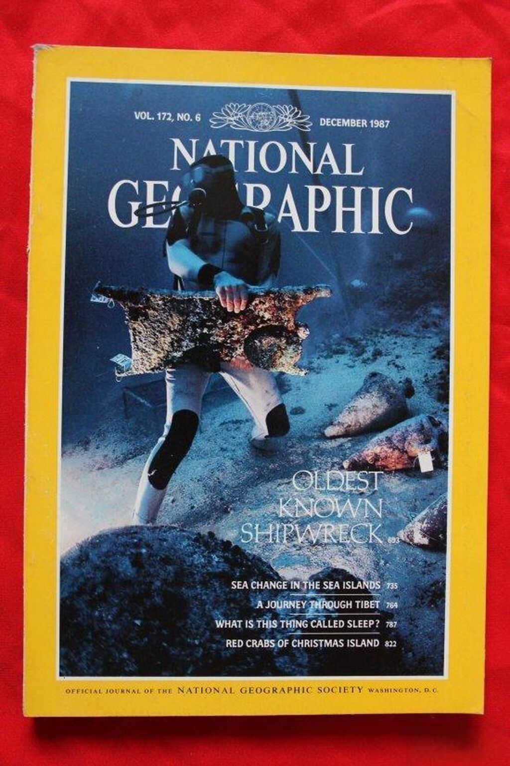 NATIONAL GEOGRAPHIC DECEMBAR 1987. | National Geographic Decembar