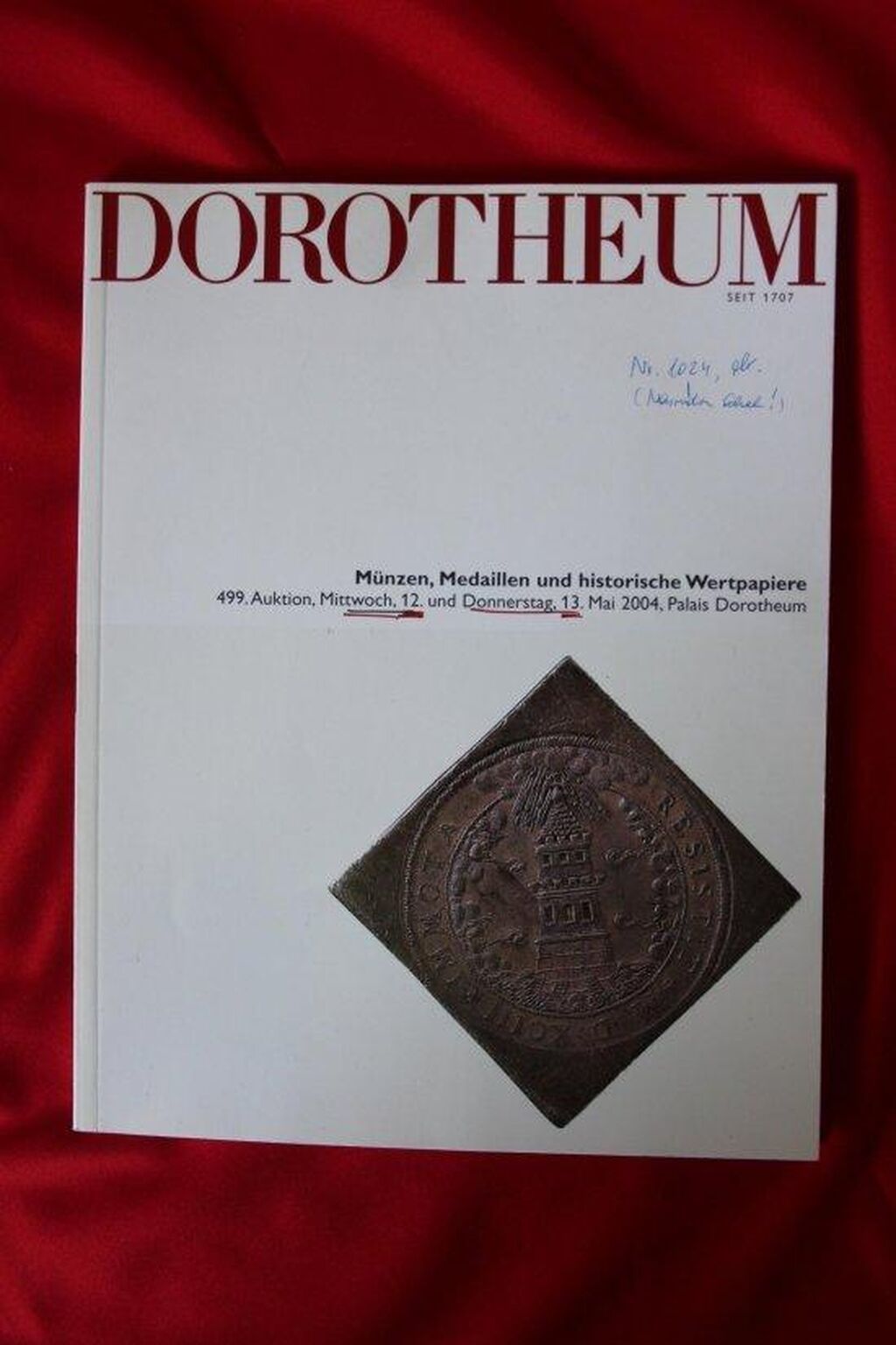 AUKCIONI KATALOG DOROTHEUM, MUNZEN, MEDALLEN, WERTPAPIERE | Aukcioni