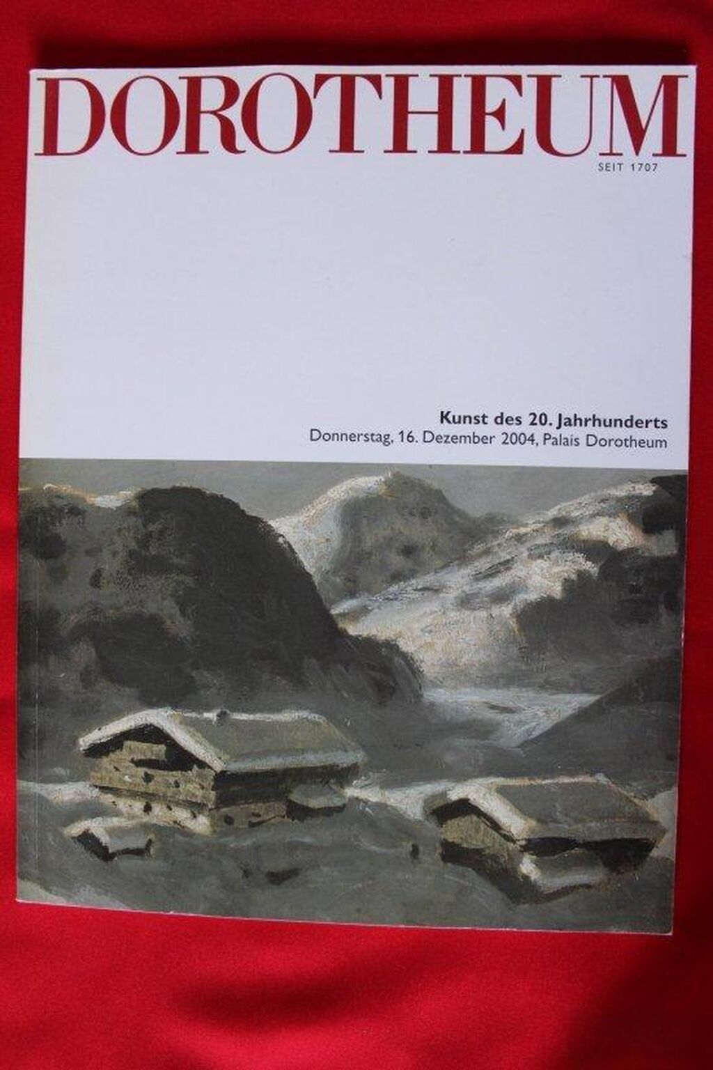 AUKCIJSKI KATALOG DOROTHEUM, KUNST DES 20. JAHRHUNDERTS,2004 |