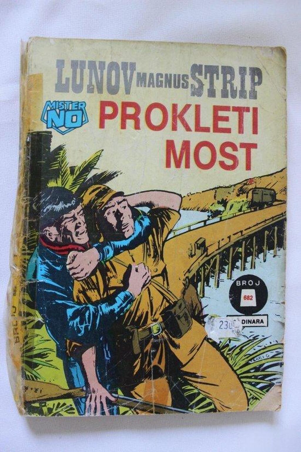 LUNOV MAGNUS STRIP 682, LMS 682, MISTER NO, PROKLETI MOST | Lunov