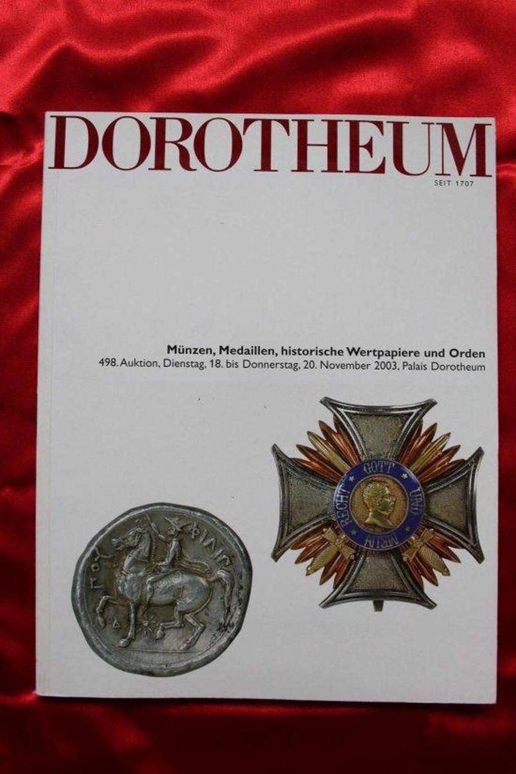 DOROTHEUM, MUNZEN, MEDALLIEN, WERPAPIERE UND ORDEN, 2003 | Aukcioni
