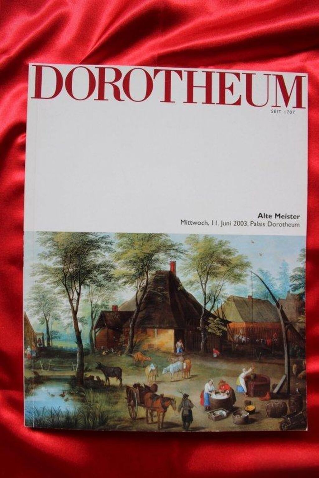 AUKCIJSKI KATALOG DOROTHEUM, ALTE MEISTER, 11.6.2003. | Aukcijski