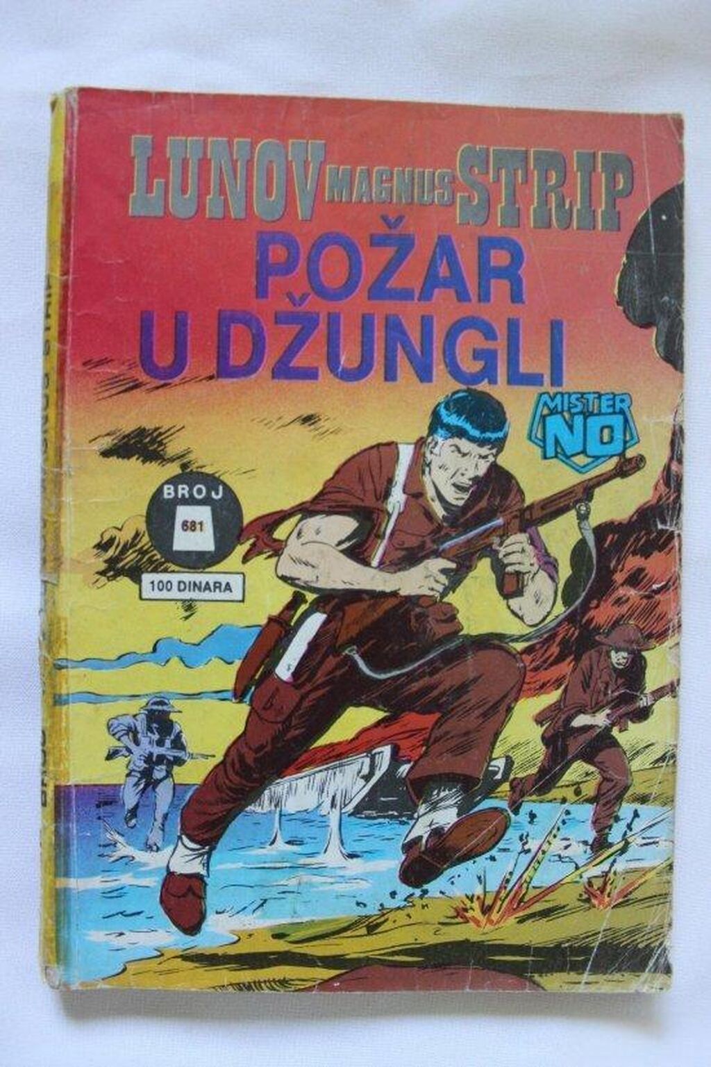 LUNOV MAGNUS STRIP 681, LMS 681, MISTER NO, POŽAR U DŽUNGLI | Lunov