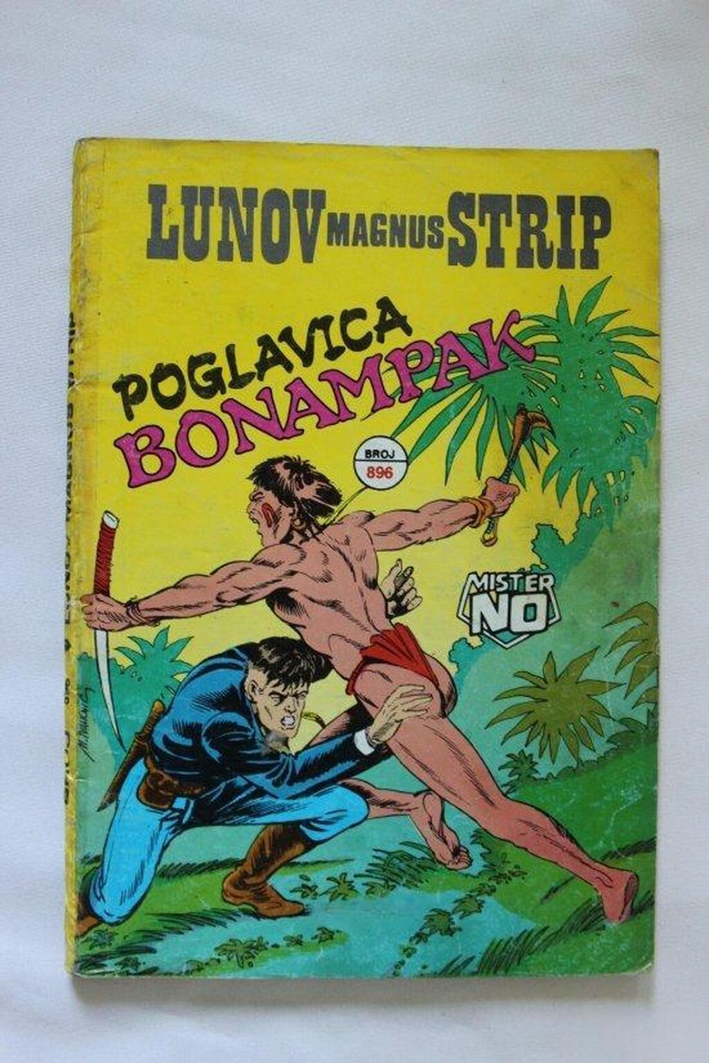 LUNOV MAGNUS STRIP 898,LMS 898,MISTER NO, POGLAVICA BONAMPAK | Lunov