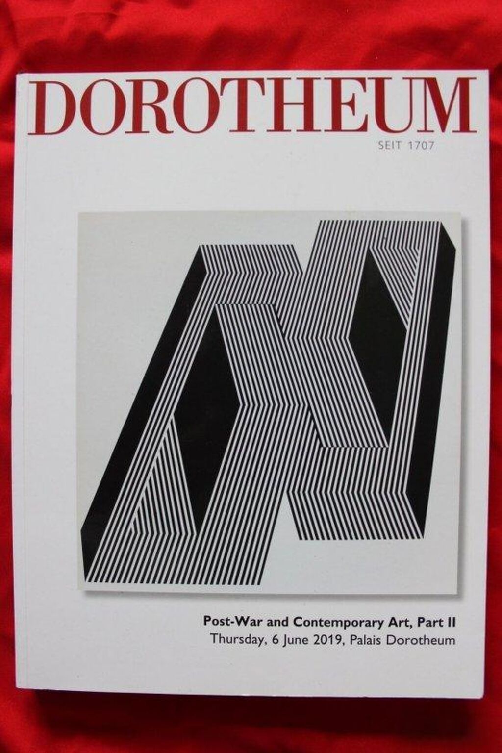 DOROTHEUM, POST-WAR AND CONTEMPORARY ART, PART II, 6.6.2019. |
