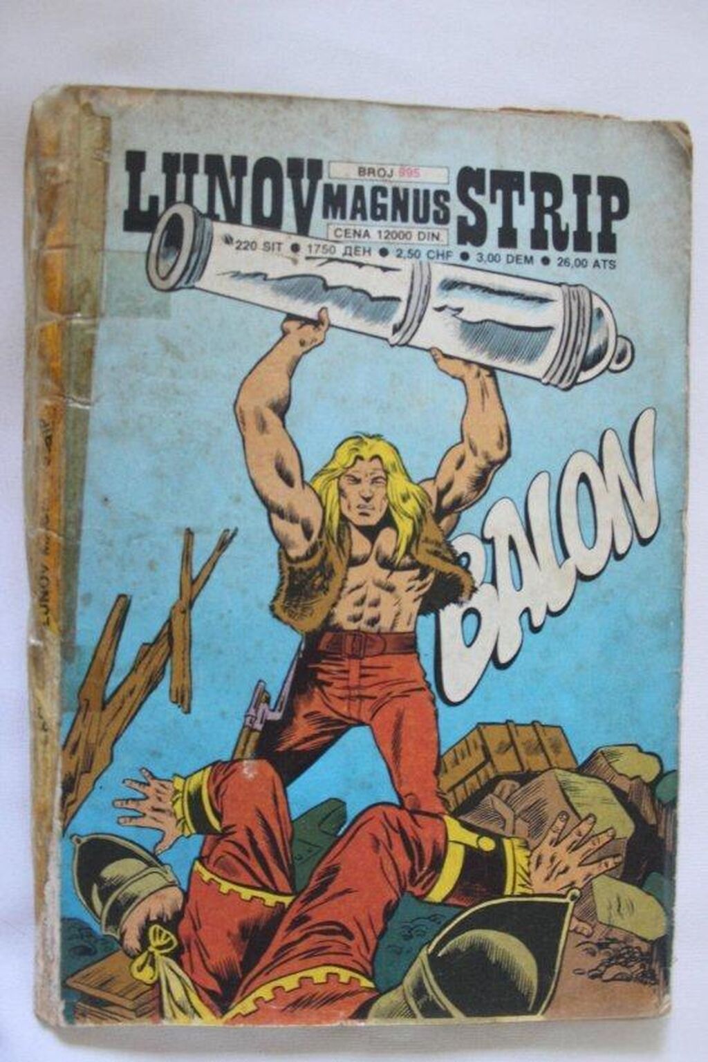 LUNOV MAGNUS STRIP 995, LMS 995, BLEK, BALON | Lunov Magnus Strip