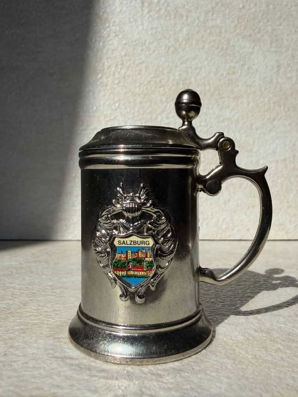 Vintage mini pivska krigla Salzburg beer stein Vintage mini pivska