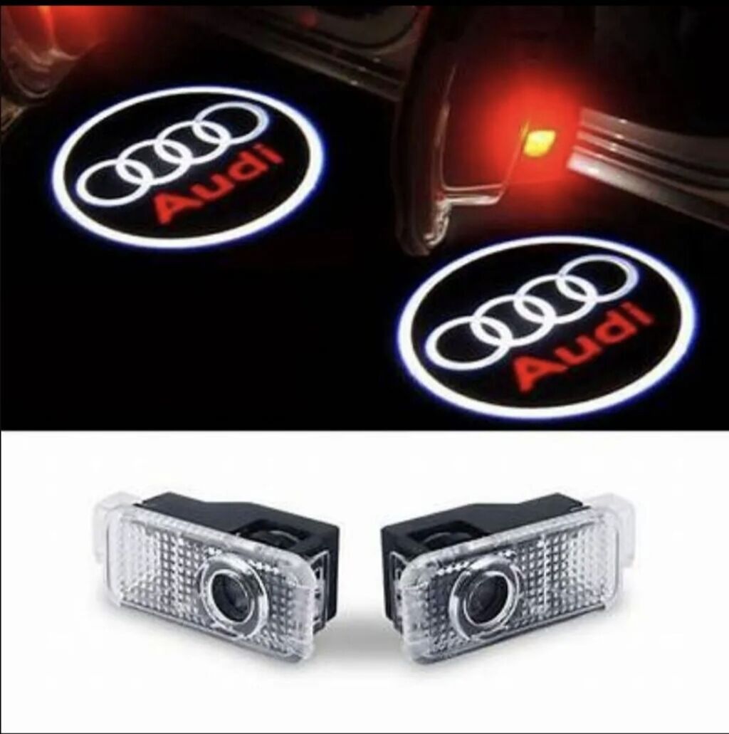 LED projektori logotipa za vrata – Audi - Set LED lampica koje