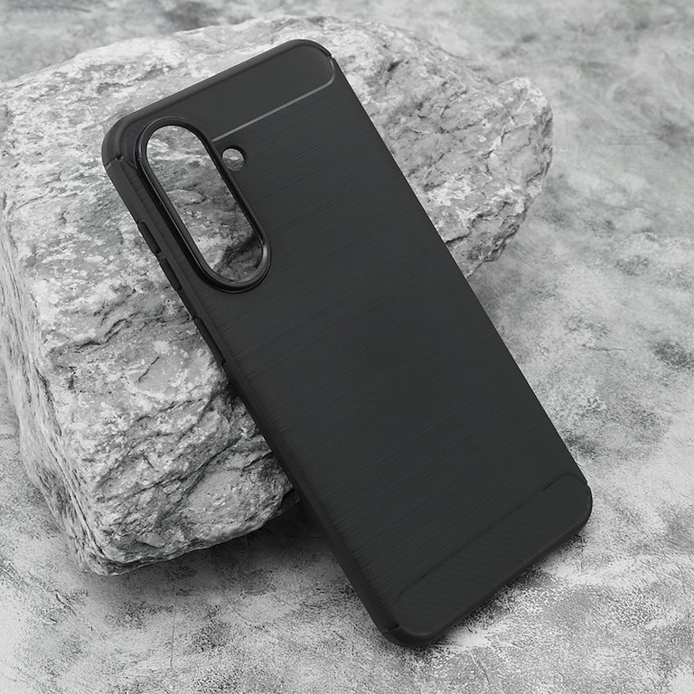 Futrola silikon BRUSHED za Samsung A576B Galaxy A57 5G crna