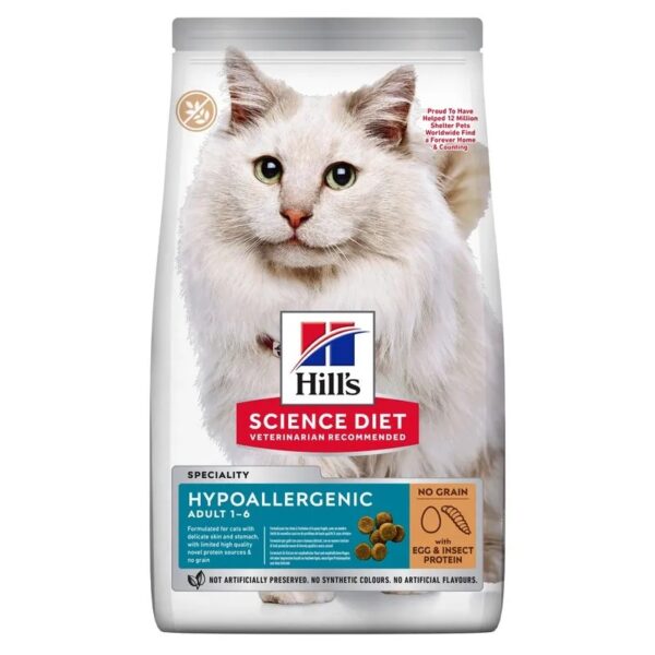 Hill’s Science Plan Adult Hypoallergenic Cat – 1,5 kg