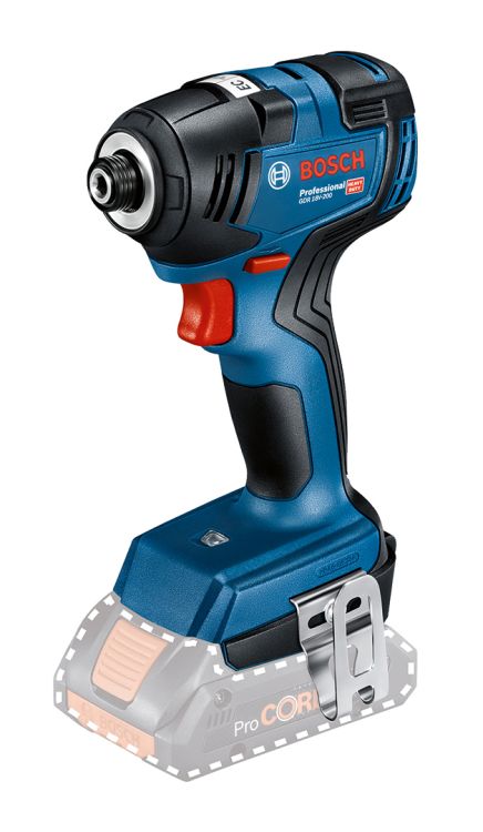 Akumulatorski udarni odvrtač Bosch GDR 18V-200 Solo; bez baterije i punjača (06019J2105)