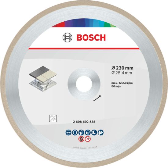 Bosch Ceramic rezna ploča, 230x7 mm, otvor 25,4 mm (2608602538)