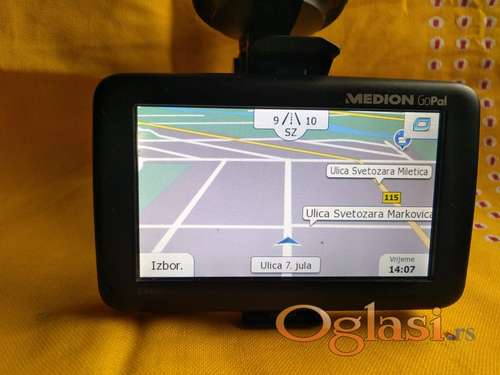 gps medion 4470-nove mape-kompletna