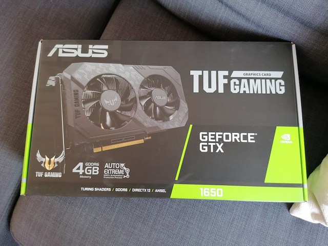 Asus TUF GTX 1650 4gb (GDDR6)
