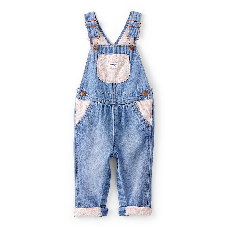 OshKosh teksas pantalone na tregere za bebe devojčice L261U286810