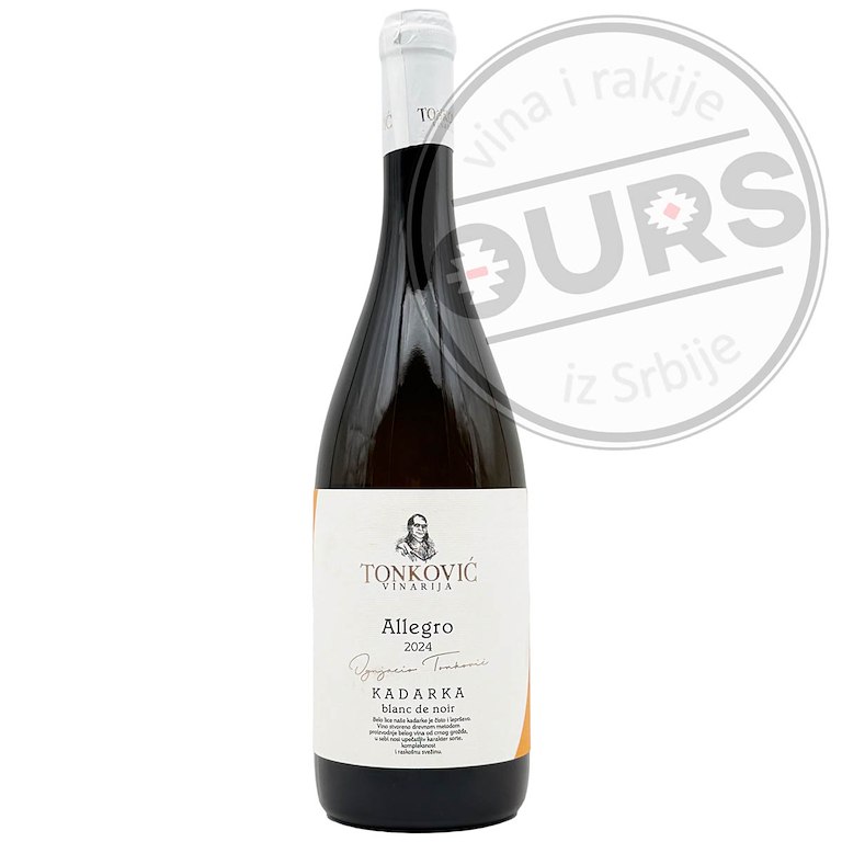 Vinarija Tonković Allegro Kadarka 0,75L