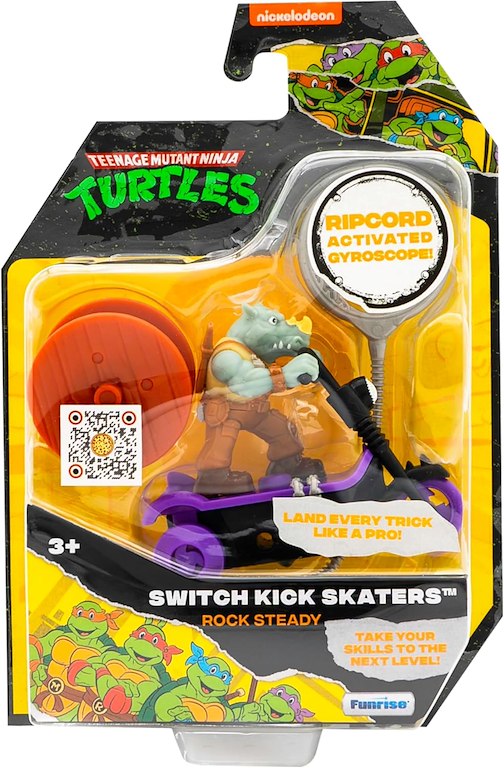 TEENAGE MUTANT NINJA TURTLES FIGURA ROCK STEADY MUTANT 71098
