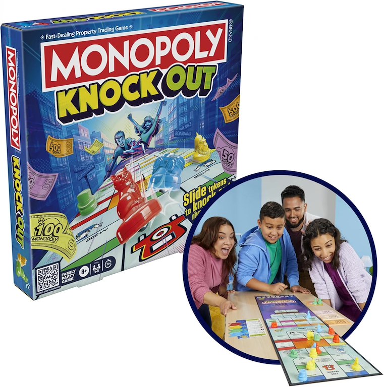 DRUSTVENA IGRA MONOPOLY KNOCKOUT F8995