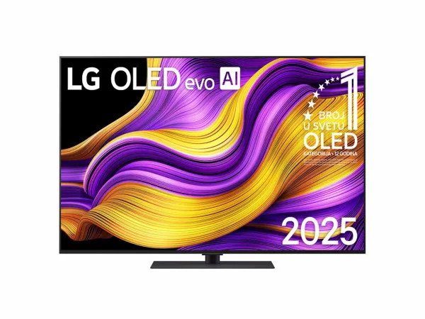 LG OLED55G53LS OLED evo AI G5 4K UHD Smart TV 2025